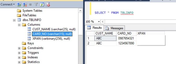 Column Level Encryption in Microsoft SQL Server - Euriun Technologies