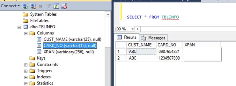Column Level Encryption in Microsoft SQL Server - Euriun Technologies