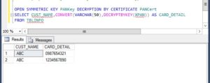 Column Level Encryption in Microsoft SQL Server - Euriun Technologies